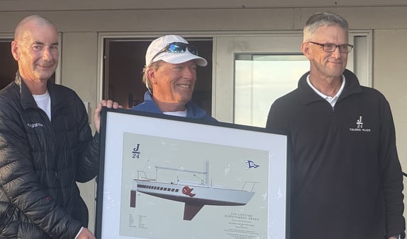 J/24 Fleet #1 Founders And Wayzata Yacht Club Honored